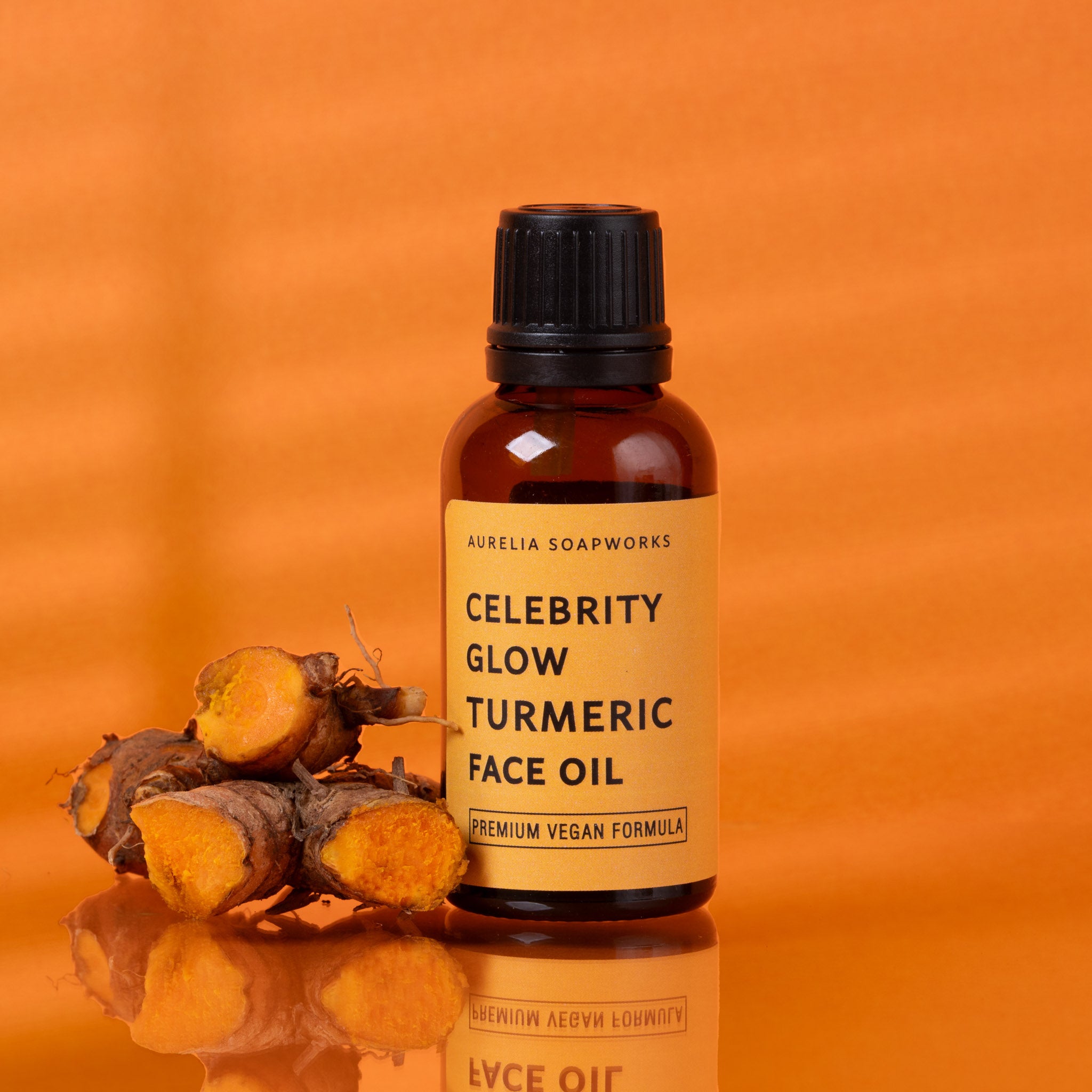 Celebrity glow turmeric face oil – Aurelia Soapworks