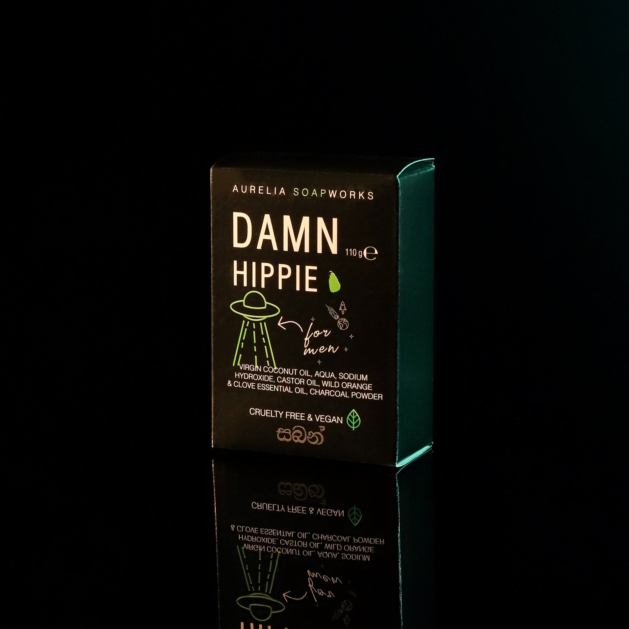 Damn hippie bath soap