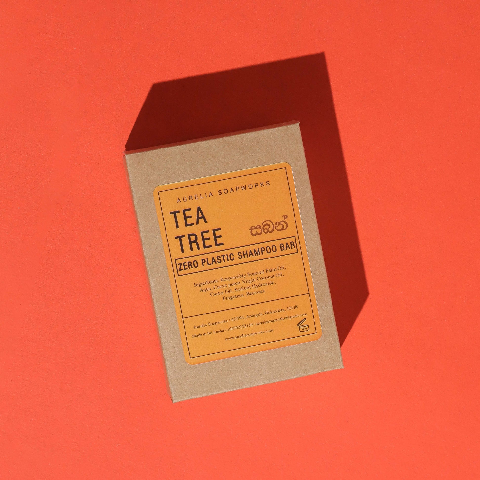 Tea tree shampoo bar – Aurelia Soapworks